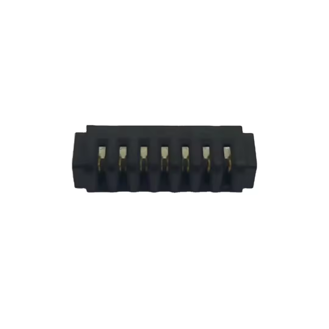 Battery connector 2.5mm SMT 7PIN with post