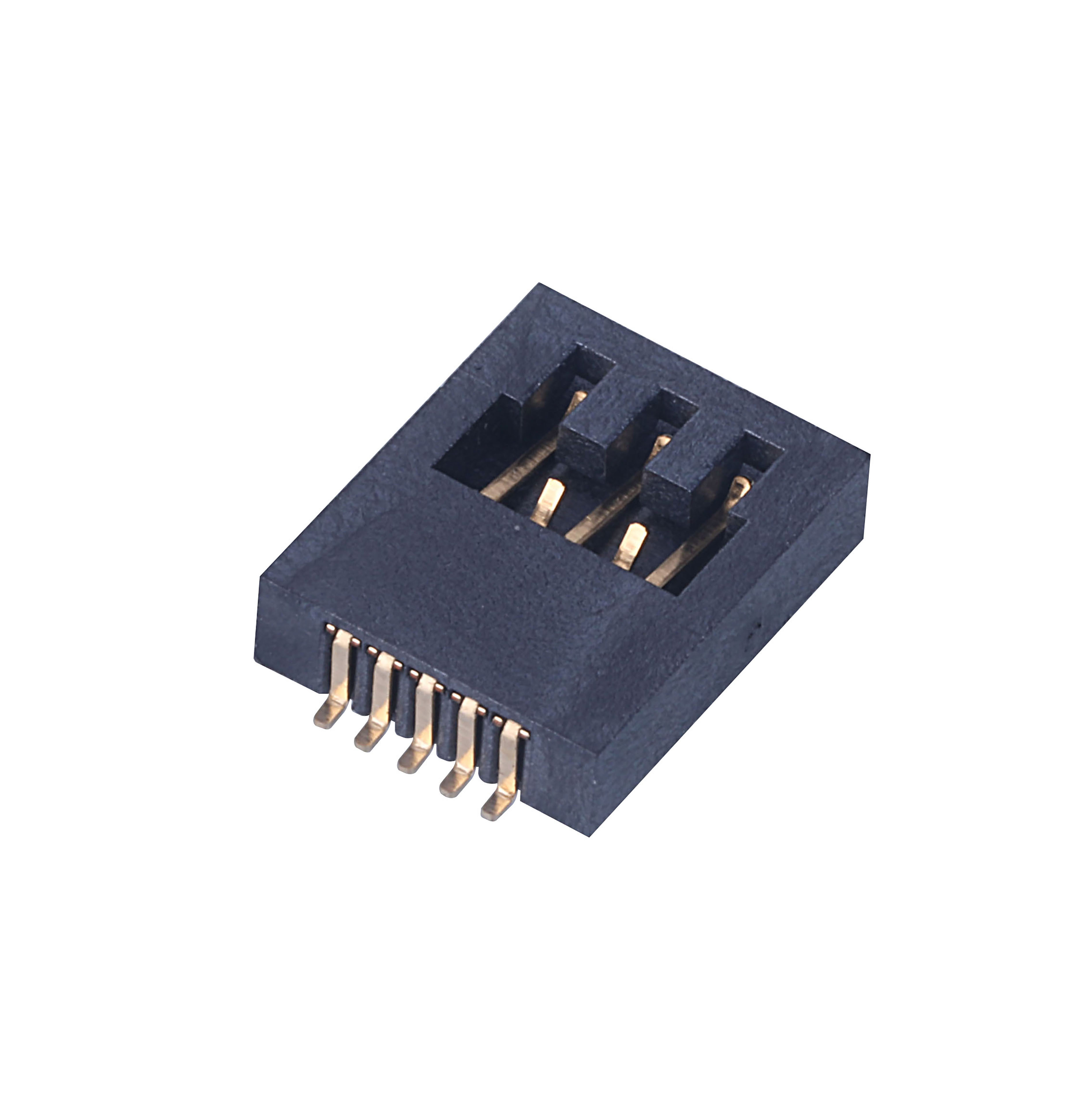 GP04C-06200STRIP SOCKET CONNECTOR 5P H=2.5 with post for Blood Gluecose ...