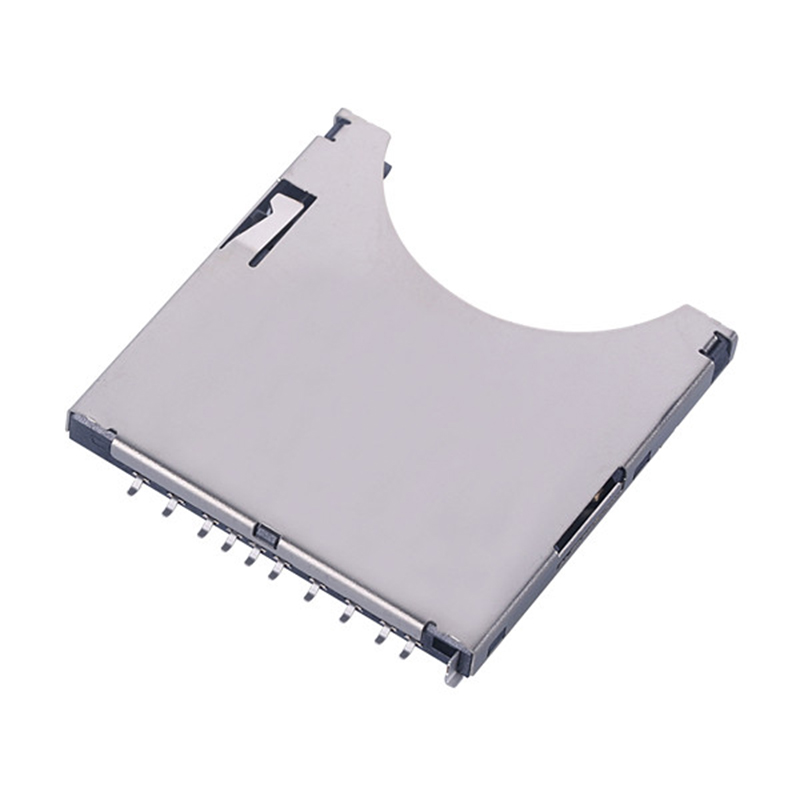 Normal type Push Push SD Card Connector for automotive electronics